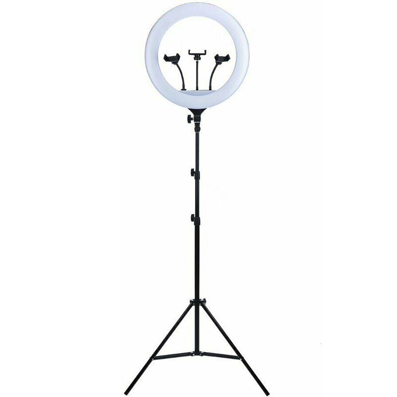 LED Ring Light Δαχτυλίδι 43cm, Φωτισμού 3200-5600K με Τρίποδο Δαπέδου ...