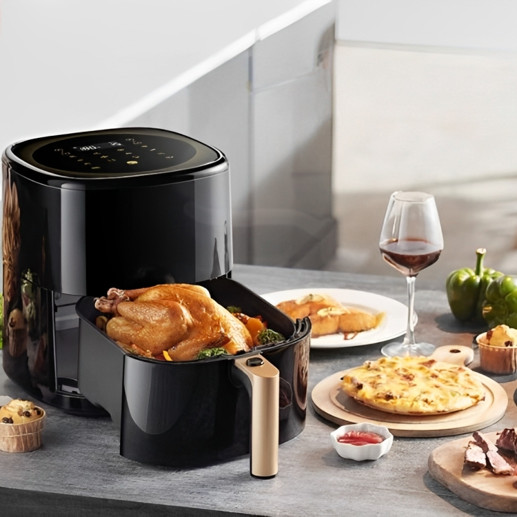 Air Fryer 6L 1500W - Το Υγιεινό & Νόστιμο Τηγανητό - Ηλεκτρική Φριτέζα ...