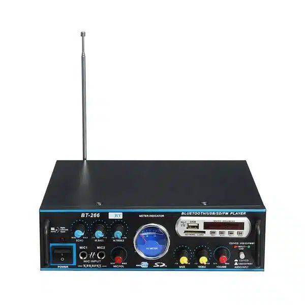 Ενισχυτής 80 Watt Ψηφιακό Ηχοσύστημα Καραόκε 12V-220V MP3 Player με ...